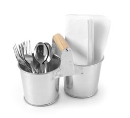 Double bucket with handle - HENDI Tools for Chefs