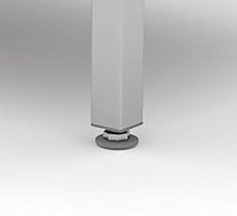 Replacement feet for furniture 40x40 mm - HENDI Tools for Chefs